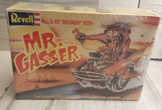REVELL ED &BIG Daddy" Roth MR. GASSER Model Kit 6197 SEALED NIB Sealed ...