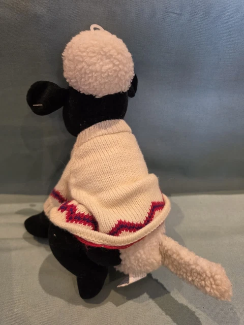 WALLACE & GROMIT Shaun The Sheep In Jumper Soft Plush Toy Teddy Born To ...