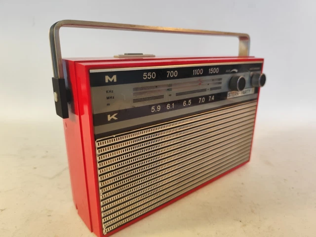 DDR RADIO STERN Party II Rundfunkempfänger RFT 70er Kofferradio EUR 32 ...