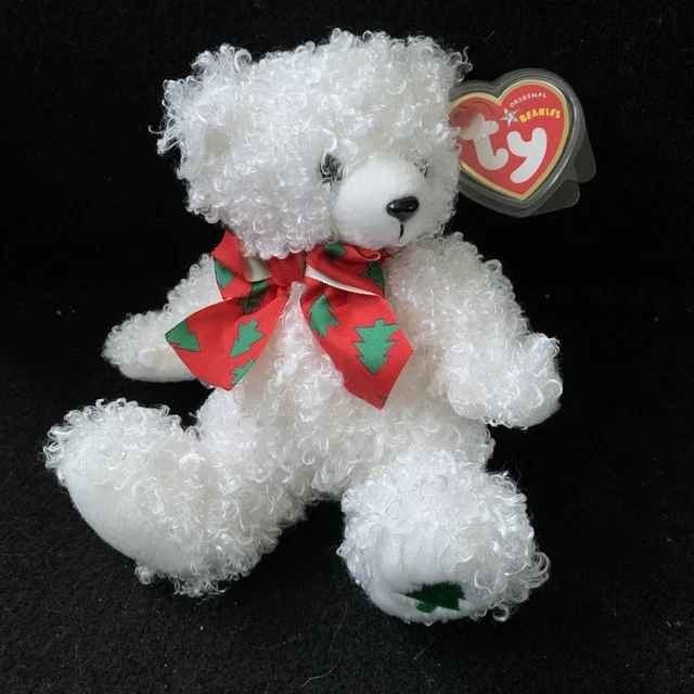TY BEANIE 6& MERRYBELLE THE CHRISTMAS POLAR BEAR Cuddly Soft Plush Toy ...