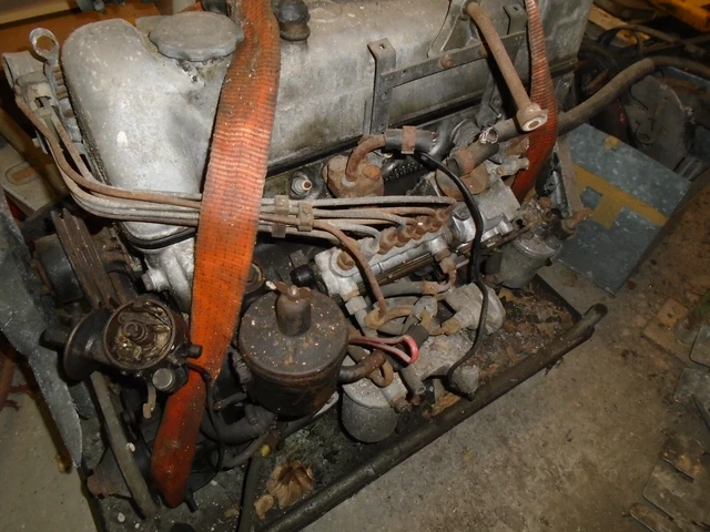 MERCEDES W113 280 sl pagoda engine [complete with fuel pump and all ...