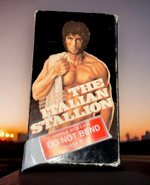 ITALIAN STALLION - Sylvester Stallone -VHS Rare 1970 -Before Rocky ...