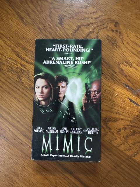 MIMIC (1997) 1998 Dimension Sci-Fi Horror VHS Guillermo Del Toro Josh ...