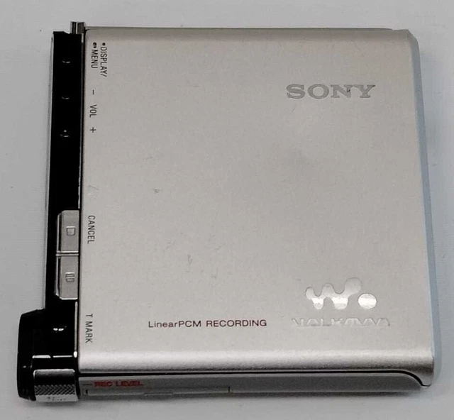 SONY MZ-RH1 WALKMAN Hi-MD MiniDisc Player Recorder Silver Operation ...