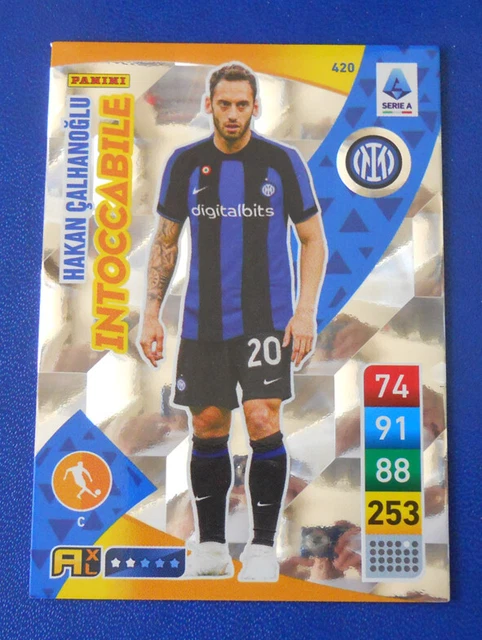 CARD PANINI CALCIATORI Adrenalyn 2022-23 #420 Calhanoglu - Inter ...