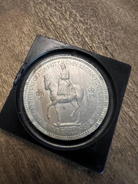 1953 ELIZABETH II Coronation Five Shilling Crown UNC $40.00 - PicClick AU 1953 ELIZABETH II Coronation Five Shilling Crown UNC $40.00 - PicClick AU