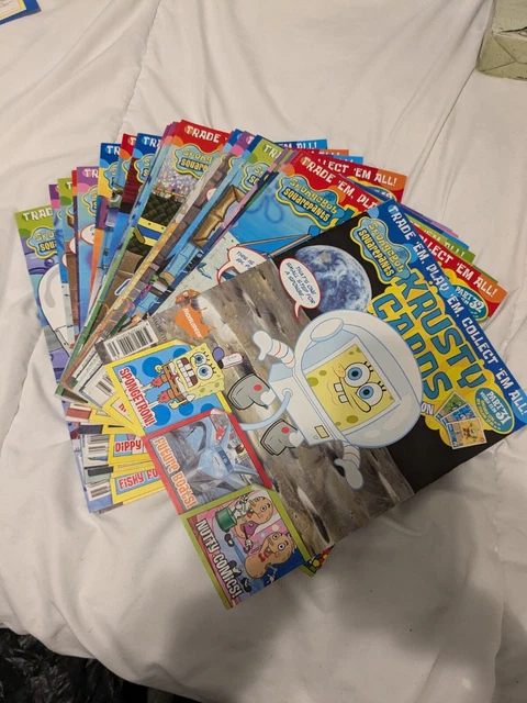 SPONGEBOB SQUAREPANTS KRUSTY Cards Collection Magazines Set - 31 To 60 ...