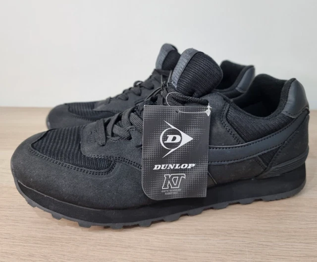 NEW DUNLOP KT26 Sport Mens Black Vintage Runner Sneakers Shoes Size ...
