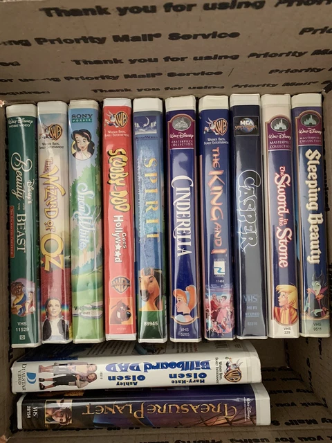 VHS TAPES DISNEY, Dreamworks, Warner Brothers , Universal £106.60 ...