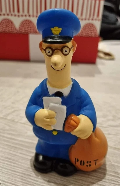 POSTMAN PAT 1997 Woodland Animations retro 90s chunky vinyl toy figure ...