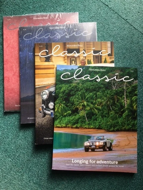 MERCEDES BENZ CLASSIC Magazine Four Issues 67, 68, 69 and 70 £26.70 ...