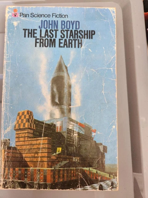 VINTAGE SCI FI Novel the Last Starship from Earth by John Boyd $14.99 ...