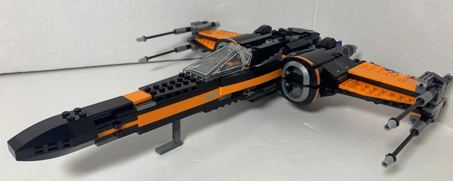 LEGO STAR WARS 75102 Poe's X-wing Fighter INCOMPLETE NO MINIFIGS BOX ...