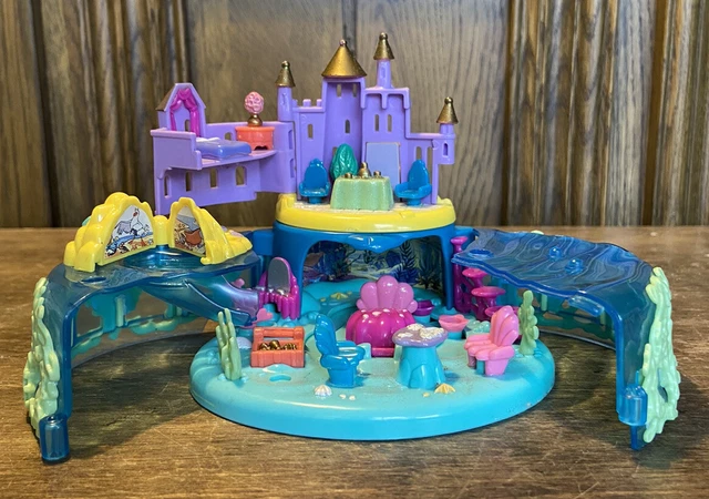 1996 BLUEBIRD DISNEY Polly Pocket - Little Mermaid Ariels Undersea ...
