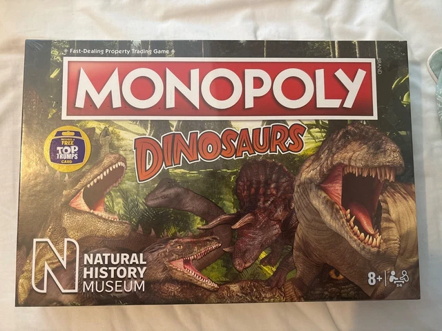 MONOPOLY NATURAL HISTORY Museum Dinosaurs £8.52 - PicClick UK