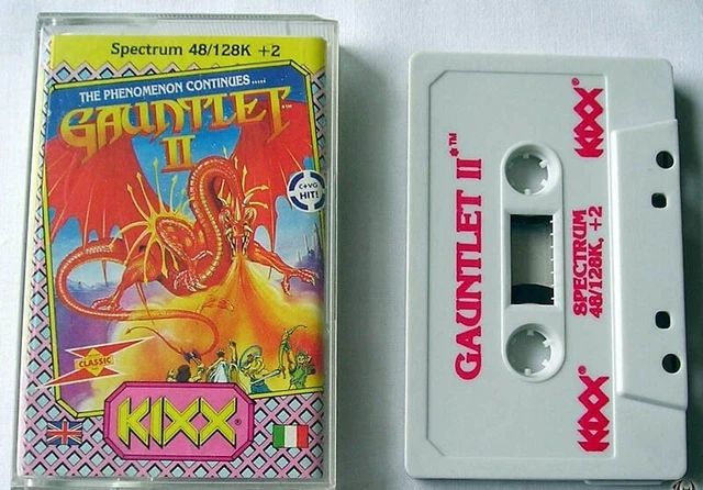 SINCLAIR ZX SPECTRUM 48K Game - GAUNTLET 2 - Kixx - Tested & Working ...
