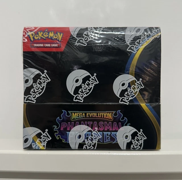 POKÉMON TCG: MEGA Evolution Phantasmal Flames Booster Box (36 Packs ...