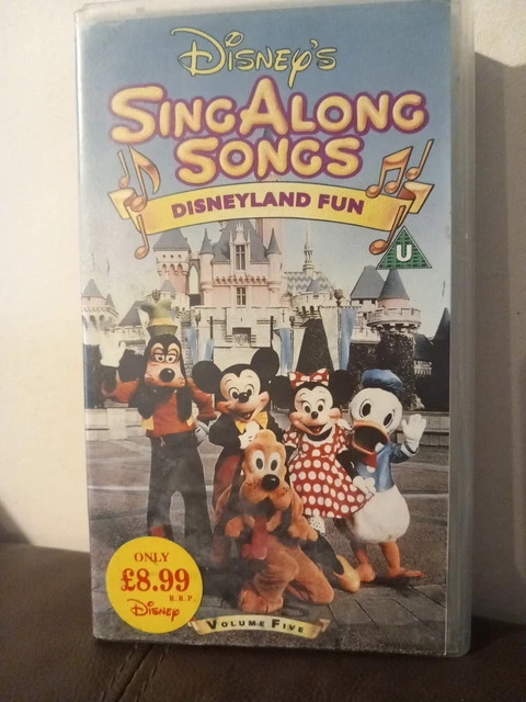 Disney Sing Along Songs Disneyland Fun Its A Small World Vhs 1993