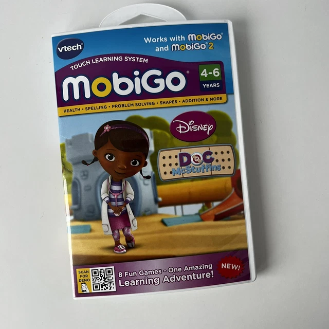 VTECH MOBIGO DISNEY Doc McStuffins Touch Learning System Game Cartridge ...