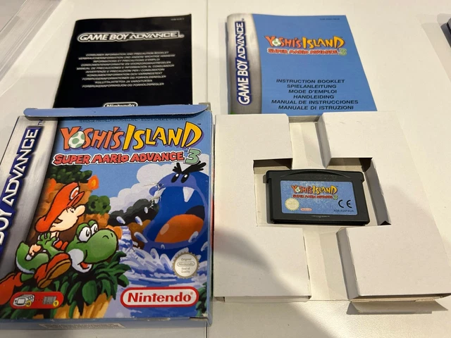 YOSHI'S ISLAND SUPER Mario Advance 3 - Game Boy Advance Nintendo ...