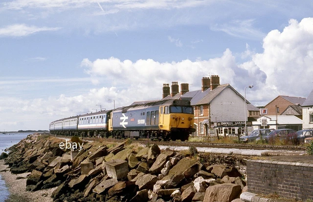 ORIGINAL 35MM COLOUR slide Diesel loco Class 50 no.50009 +rights for ...