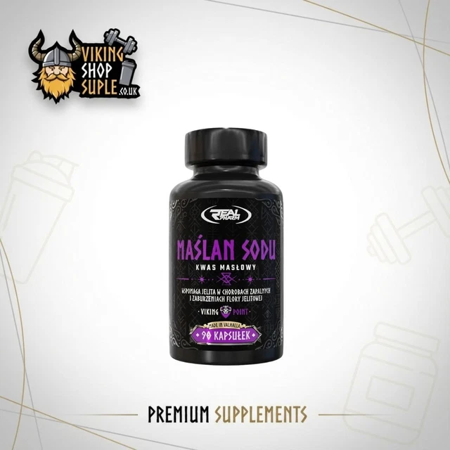 VIKING SODIUM BUTYRATE | Real Pharm | 90 Caps | Gut Health Support | £ ...