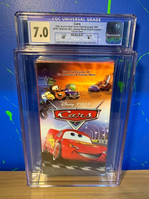 CARS DISNEY PIXAR - VHS Disney Movie Club New SEALED!! Watermarks CGC ...