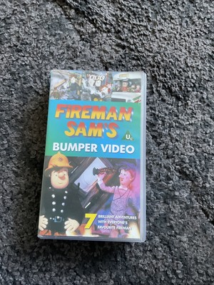 FIREMAN SAM - Fireman Sam's Bumper Video VHS 1997 Cassette Tape ...