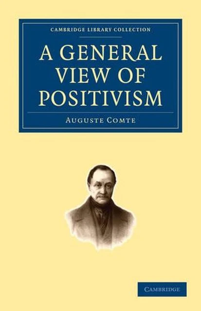 A GENERAL VIEW of Positivism by Auguste Comte (English) Paperback Book ...