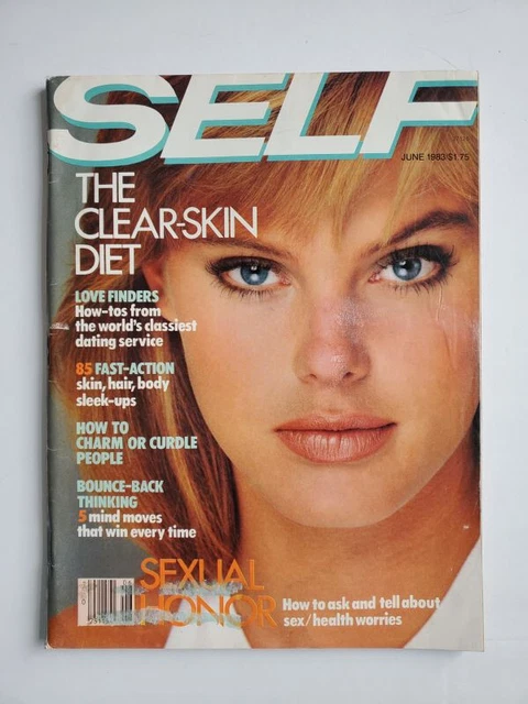 1983 SELF MAGAZINE RENEE SIMONSEN Elle Macpherson Chris Evert Maria ...