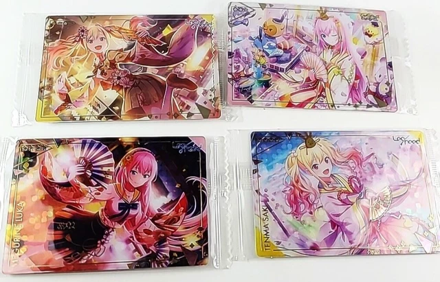 PROJECT SEKAI COLORFUL Stage Wafer Card set Saki Tenma Luka Megurine ...