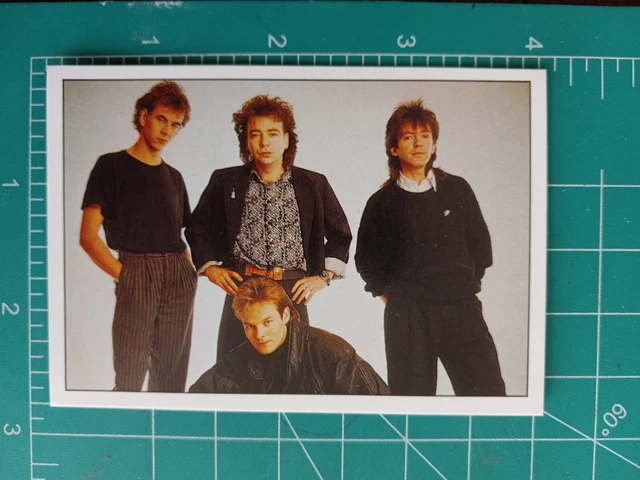 1988 PANINI SMASH Hits MUSIC pop rock Stars CUTTING CREW GROUP BAND #39 ...