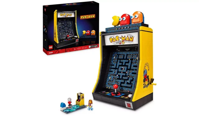 LEGO ICONS PAC-MAN Arcade Mini Arcade Set for Adults 10323 (SEALED, NEW ...