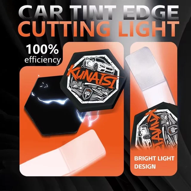 BATTERY POWERED CAR Tint Edge Cutting Light Tool Film Cutting Auxiliary ...