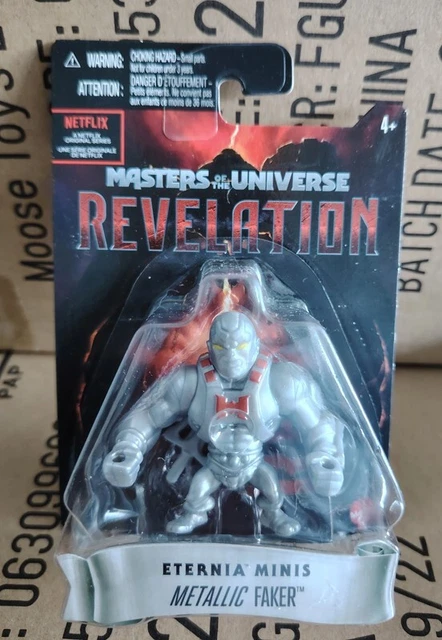 MATTEL MASTERS OF the universe revelation motu mini action figure vt12 ...