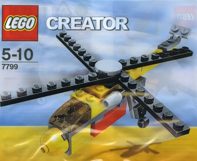 LEGO CREATOR #7799 - Cargo Copter / Helicoptere - Collector 2008 - NEW ...