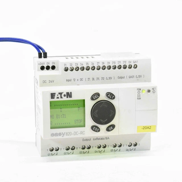 EATON MOELLER CONTROL Relay EASY 820-DC-RC 24V -used- £309.50 - PicClick UK