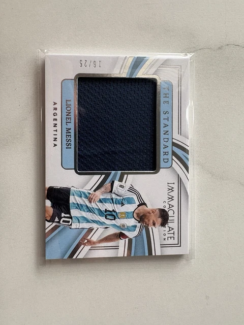 IMMACULATE 2023-24 LIONEL Messi MATCH WORN PATCH /25 £312.72 - PicClick UK