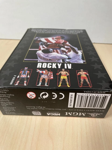 NECA ROCKY IV Ser 2 40th Anniversary Apollo Creed Figure MIB Sealed ...