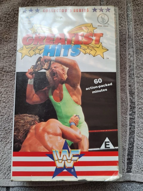 WWF GREATEST HITS VHS Video - Silver Vision Collector's Series - WWE ...