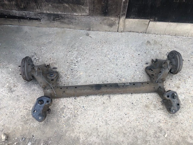 FORD FIESTA MK7 rear axle beam with hubs /drums abs type 2008-2017 3 ...