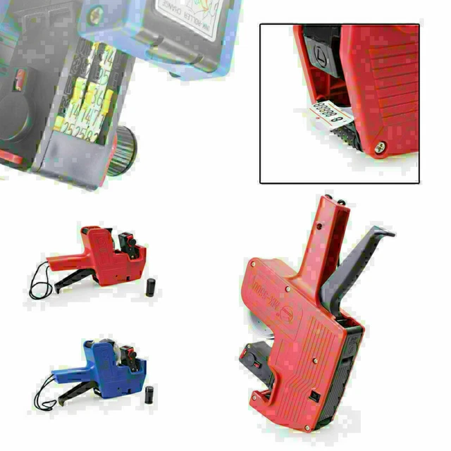 MX-5500 EOS 8 Digits Price Tag Gun Labeler Labeller Including Ink ...