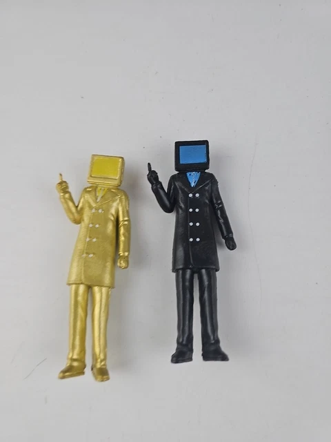 TV HEAD SKIBIDI Toilet Figure Toy Cameraman Speaker Man PVC Office Desk ...