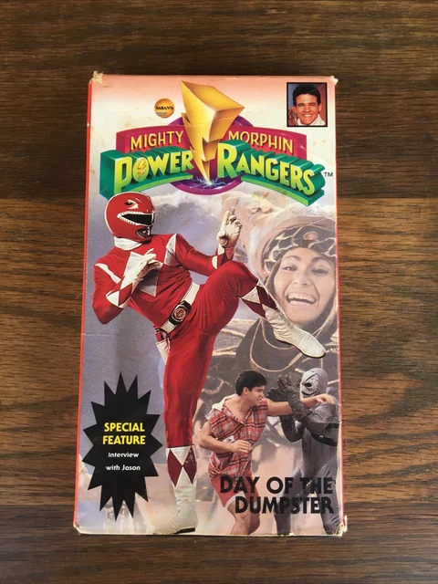 MIGHTY MORPHIN POWER Rangers - Day of the Dumpster VHS 1994 Saban Home ...