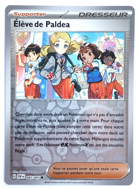 CARTE POKEMON ELEVE DE PALDEA 085/091 REVERSE EV4.5 PAF FR NEUF EUR 1,50 - PicClick FR