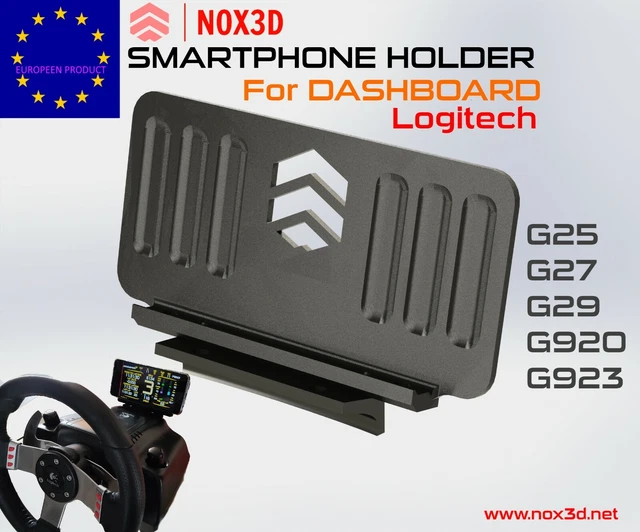 DASHBOARD LOGITECH G923 g29 g27 g29 g920 g25 phone holder base support ...