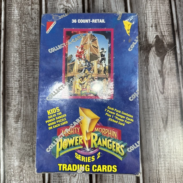 MIGHTY MORPHIN POWER Rangers Trading Cards Series 2 36 Count £50.55 ...