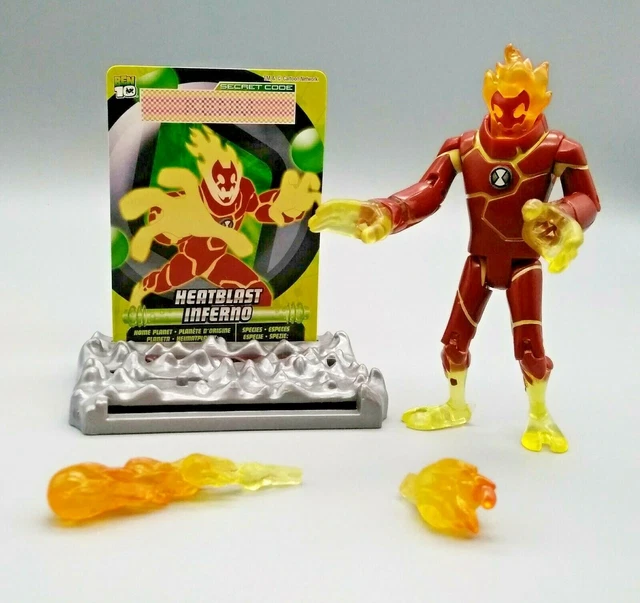 BEN 10 SERIES2 Alien Force Collection Heatblast Inferno Stand/Card ...