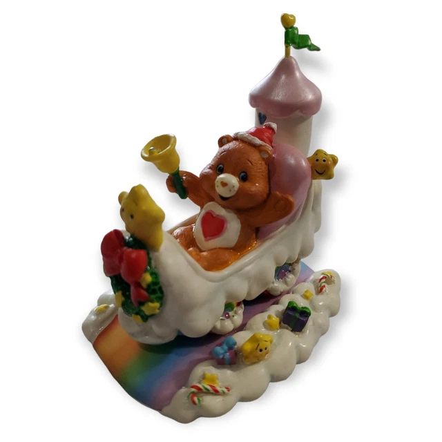 CARE BEARS CARE-A-LOT Christmas Express Collection Caring All The Way £ ...