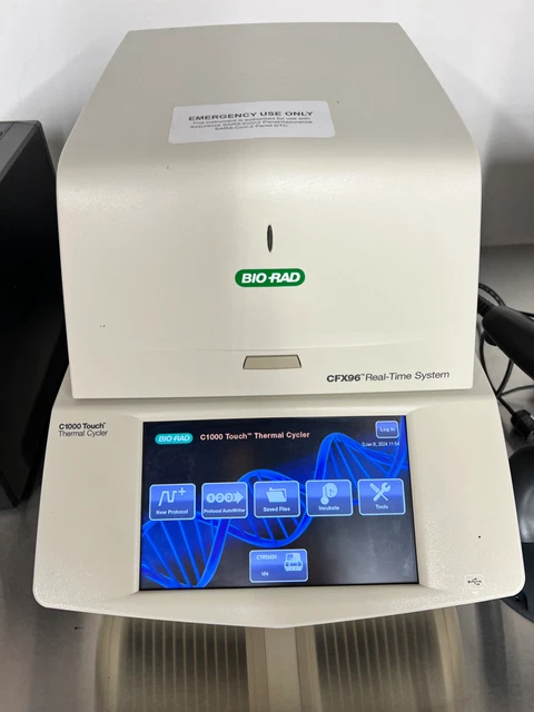 BIO-RAD CFX-96 TOUCH Real-Time Quantitative 5 Channel Multiplexing PCR ...